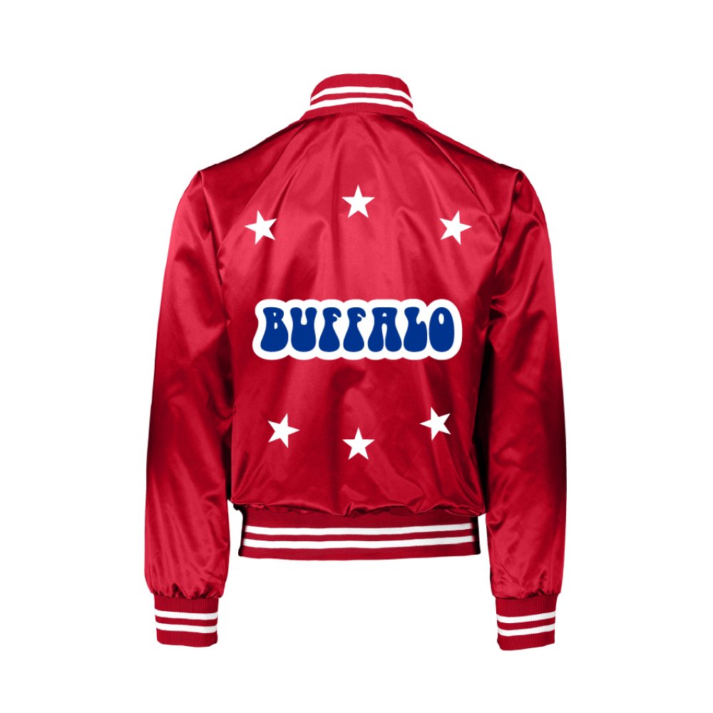 Buffalo Satin Playoff Bomber – BROdenim