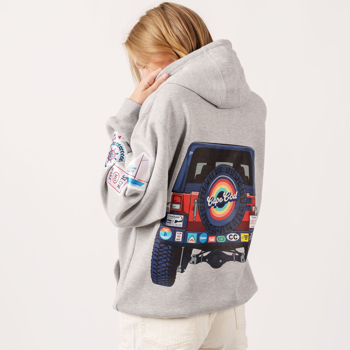 Cape Cod Jeep Pre Patched Hoodie – BROdenim