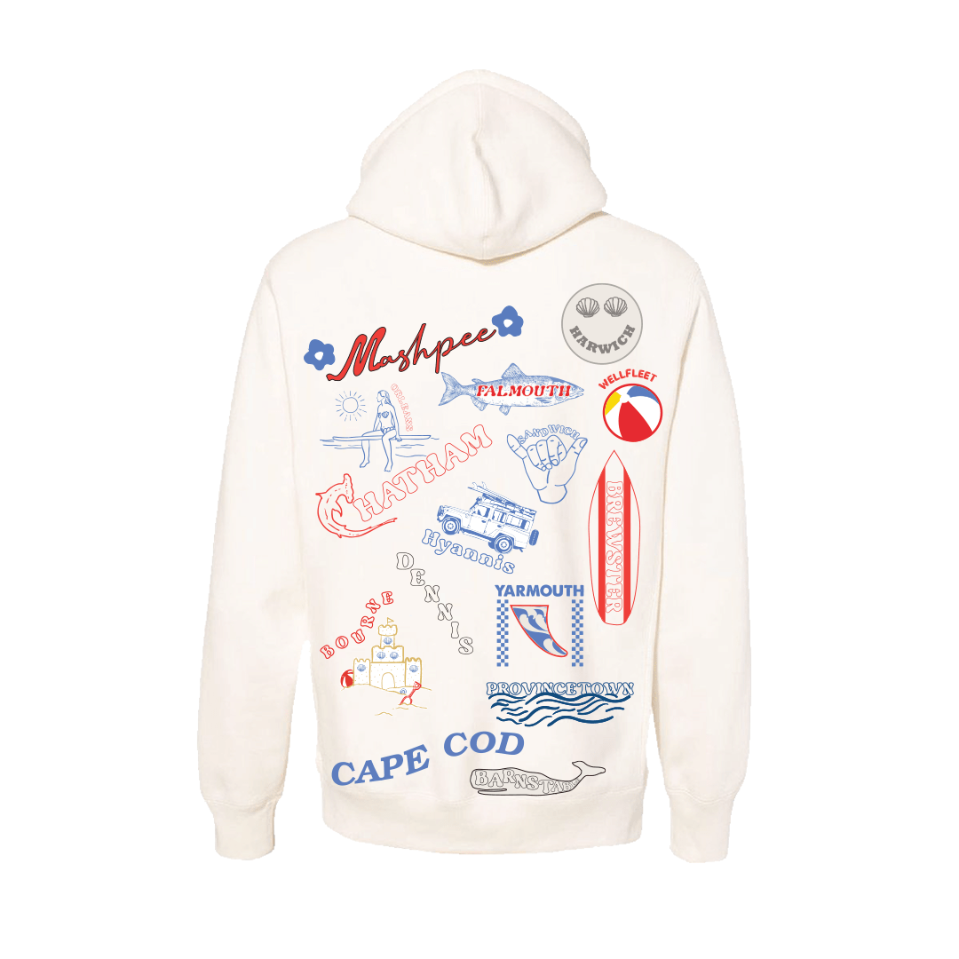 Cape Cod Tattoo Hoodie – BROdenim