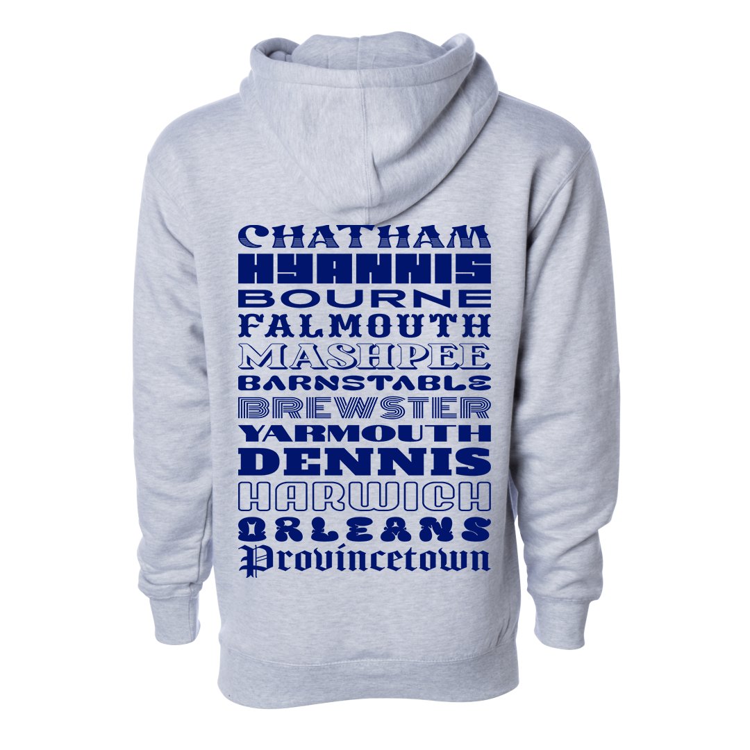 Cape Cod Towns Hoodie – BROdenim