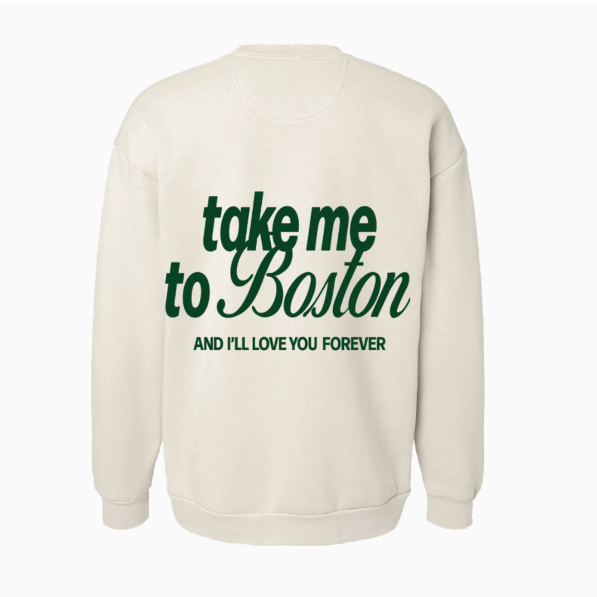 Take Me To Boston Crew – BROdenim